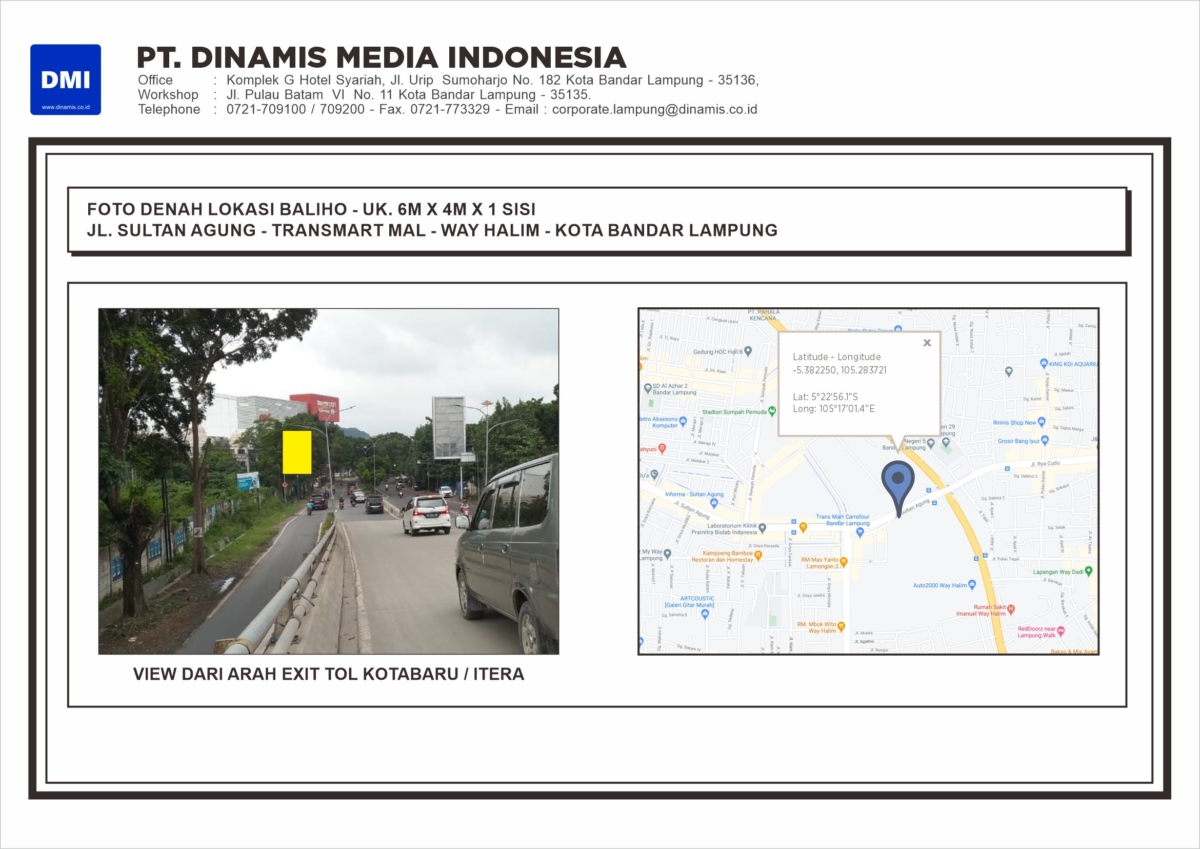 BALIHO Jl. Sultan Agung Fly Over Depan Transmart Bandar Lampung – Media ...